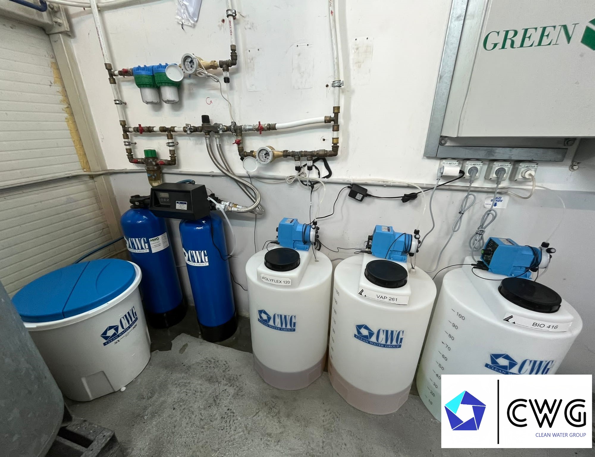 Process water preparation